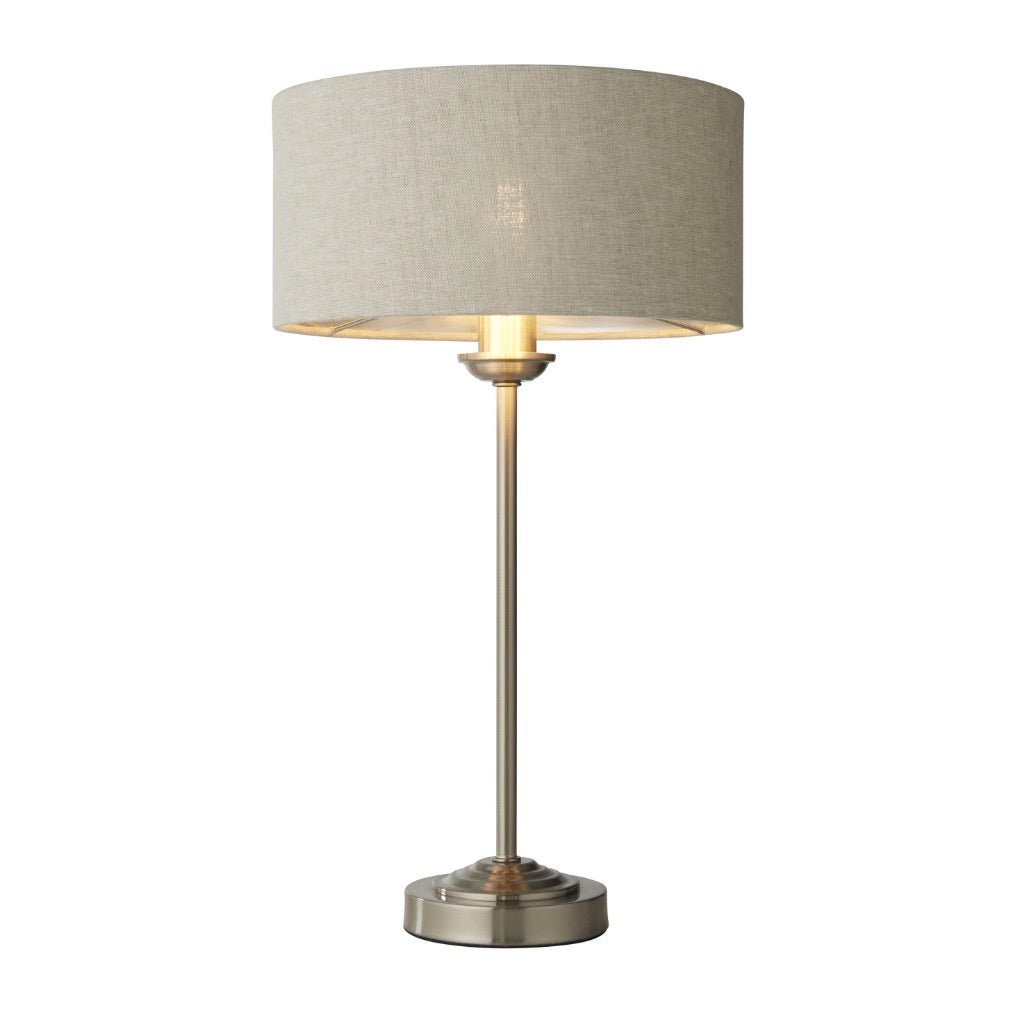 Highclere Table Lamp - Chrome – Duck Barn Interiors