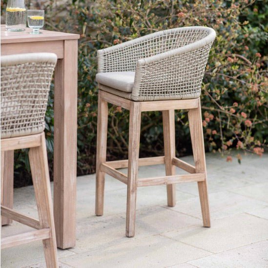 Lynton Grey Bar Stool - Set of 2 – Duck Barn Interiors