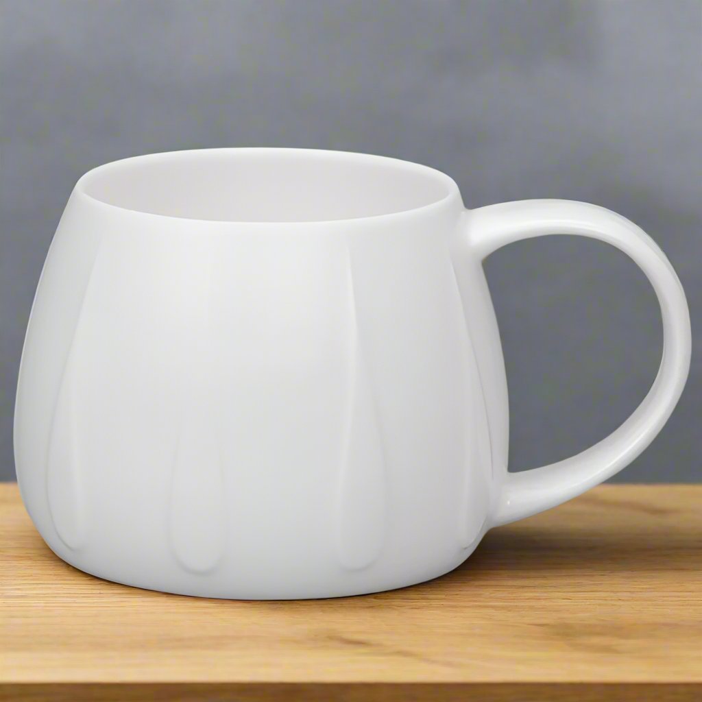 Tulip White Bone China Mug - Jewel – Duck Barn Interiors