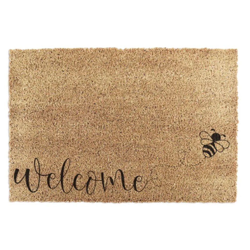 Welcome Bee Doormat - Extra Large – Duck Barn Interiors