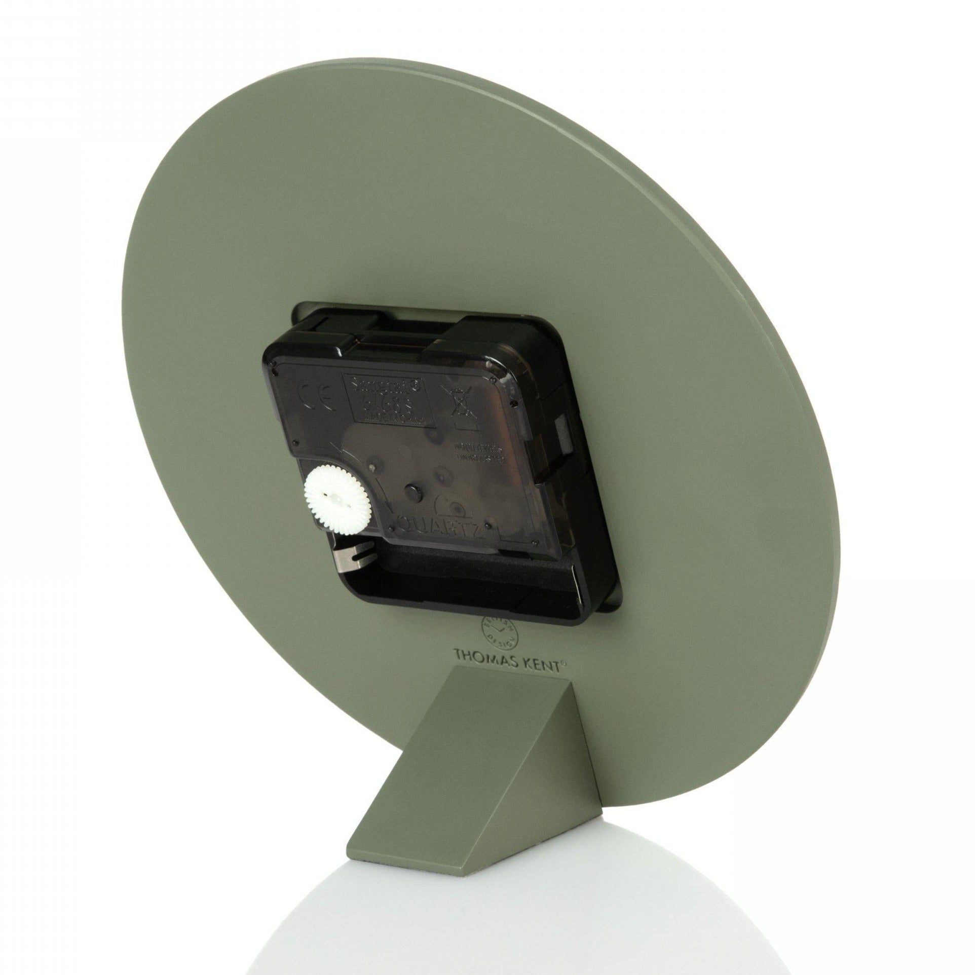 Thomas Kent Arabic Mantel Clock - Lichen Green – Duck Barn Interiors