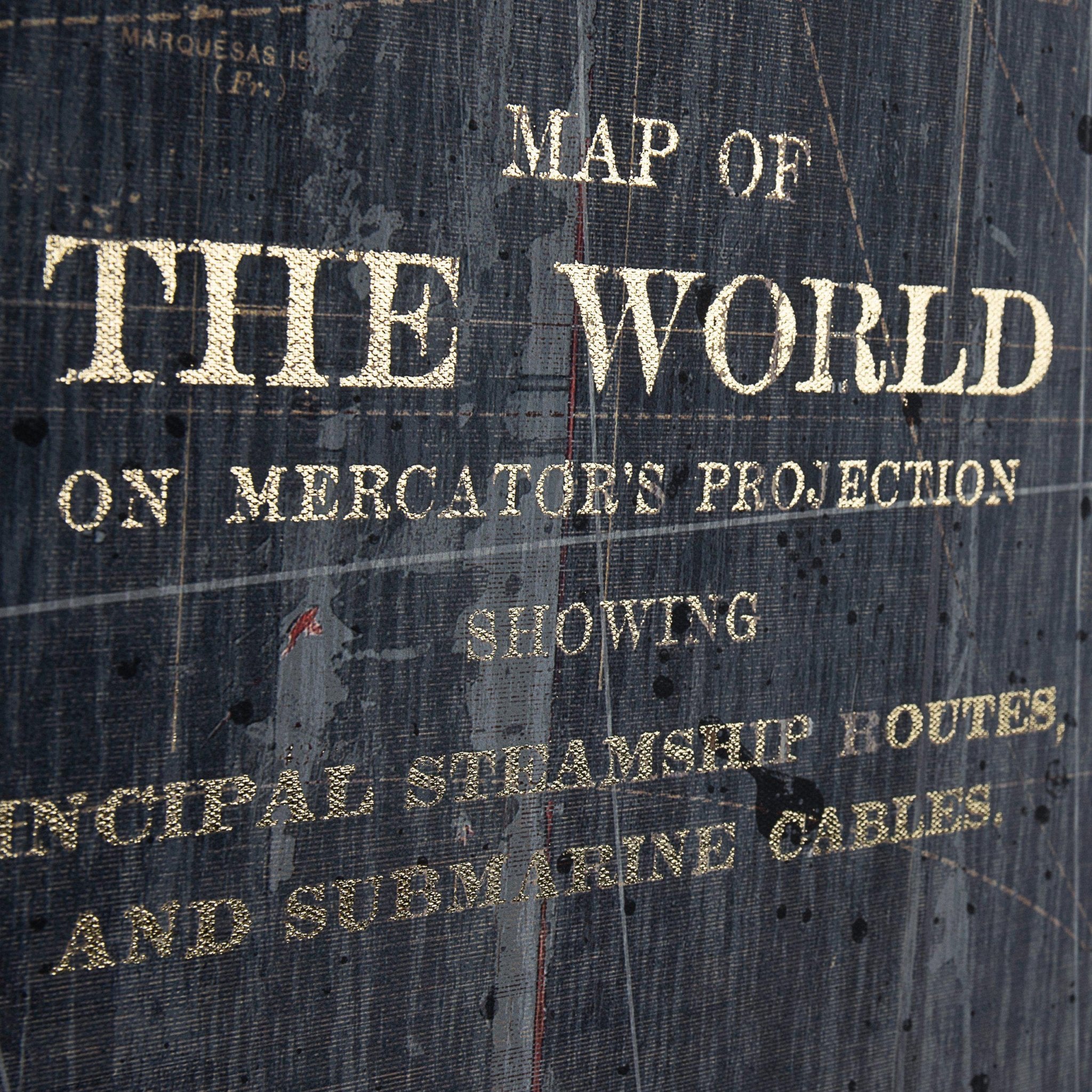 World Traveller Map – Duck Barn Interiors